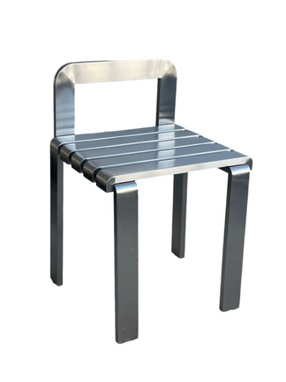Tara Silver Metal Chair – Statements by J