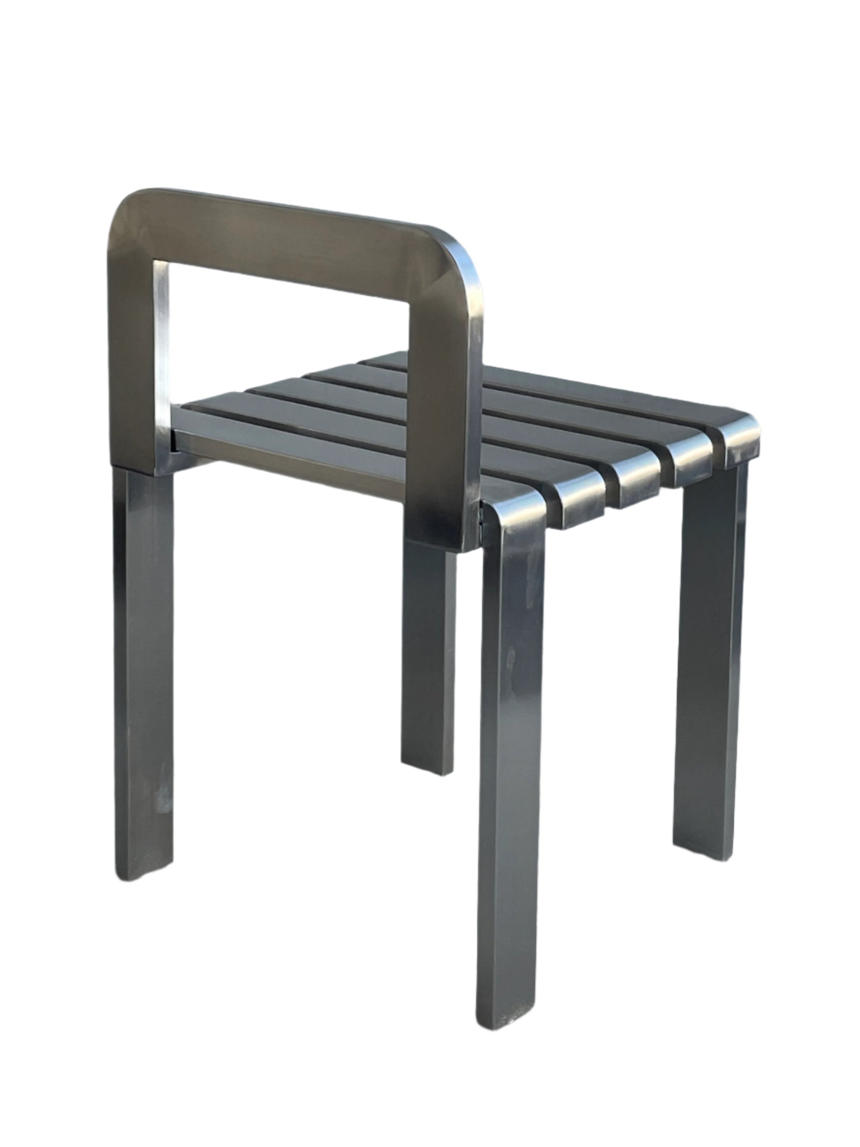 Tara Silver Metal Chair – Statements by J